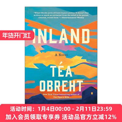 英文原版 Inland 梦土 西部历史小说 老虎的妻子作者 柑橘文学奖得主Téa Obreht 英文版 进口英语原版书籍