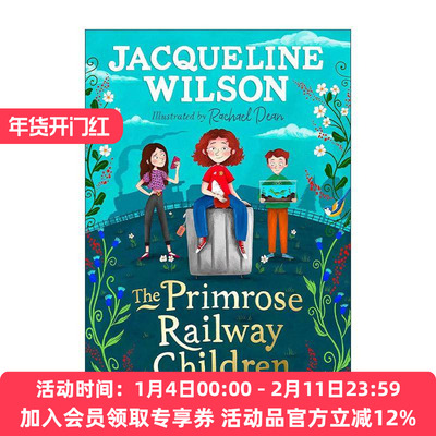 英文原版 The Primrose Railway Children 报春花铁路旁的孩子们 杰奎琳·威尔逊儿童故事书 英文版 进口英语原版书籍