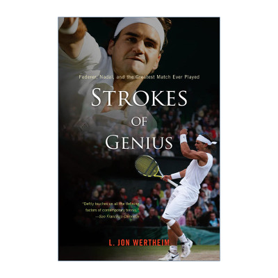 天才之击  英文原版 Strokes of Genius 费德勒纳达尔和有史以来精彩的比赛 英文版 进口英语原版书籍