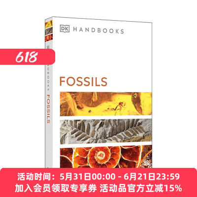 英文原版 Handbooks Fossils 化石 DK自然百科指南 英文版 进口英语原版书籍