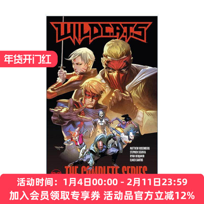 英文原版 WILDC.A.T.S 野猫特攻队 完整故事集 DC漫画 Matthew Rosenberg 英文版 进口英语原版书籍