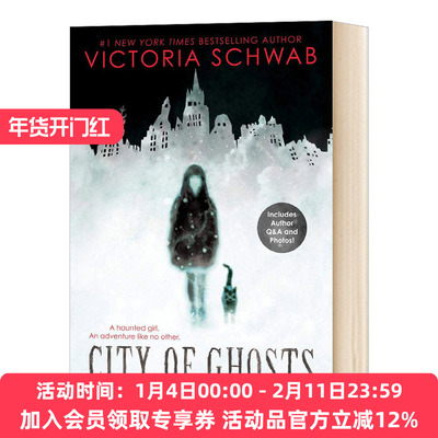 幽灵之城1 英文原版 City of Ghosts Volume 1 英文版儿童幻想小说 进口原版英语书籍