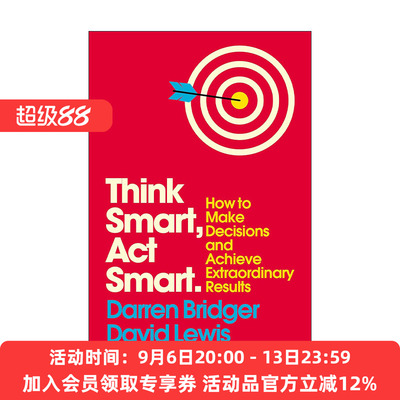 英文原版 Think Smart Act Smart 解决问题最简单的方法 来自北欧的清新高效工作方法 Darren Bridger 英文版 进口英语原版书籍