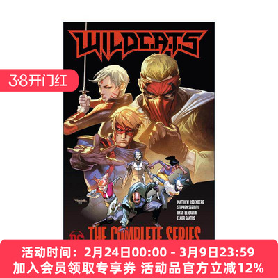 英文原版 WILDC.A.T.S 野猫特攻队 完整故事集 DC漫画 Matthew Rosenberg 英文版 进口英语原版书籍