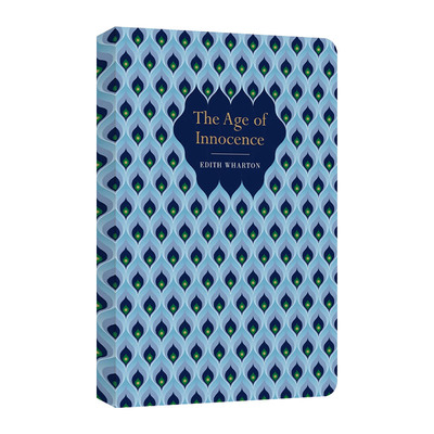 纯真年代 英文原版 The Age of Innocence 浮雕封面高颜值装帧设计 Edith Wharton 精装Chiltern Classic 英文版 进口英语原版书籍