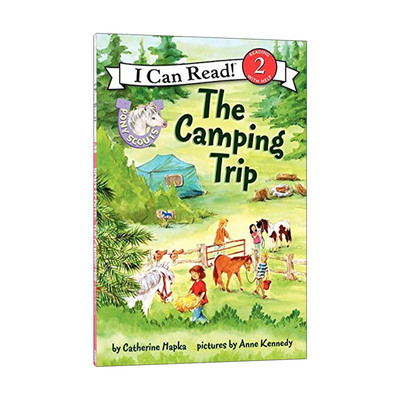 露营 英文原版 Pony Scouts The Camping Trip 小马童子军分级阅读 I Can Read 2 英文版 进口英语原版书籍