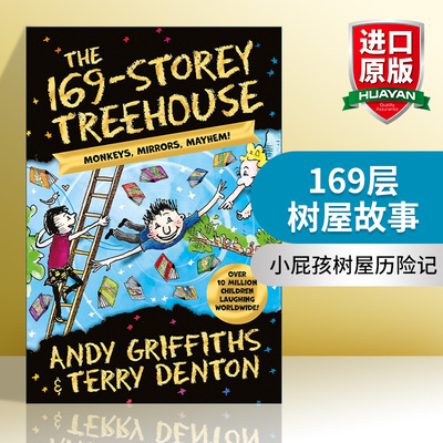 英文原版 The 169-storey Treehouse 小屁孩树屋历险记 169层树屋故事 英文版 进口英语原版书籍