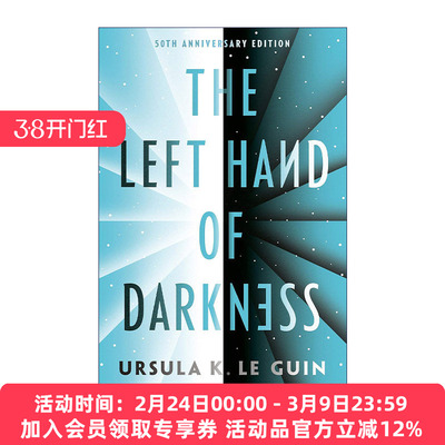 英文原版 The Left Hand of Darkness 黑暗的左手 50周年纪念版 Ursula K. Le Guin厄休拉·勒古恩 英文版 进口英语原版书籍