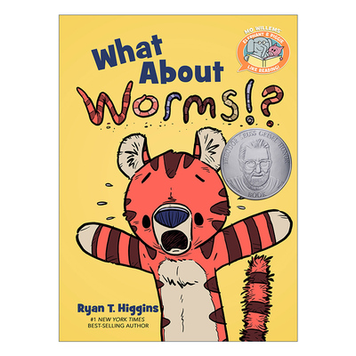 英文原版 What About Worms 小猪小象爱阅读系列 虫子呢 Elephant & Piggie Like Reading 精装绘本 英文版 进口英语原版书籍