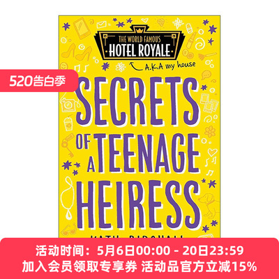 英文原版 Secrets of a Teenage Heiress 少女继承人的秘密 Katy Birchall青少年小说 英文版 进口英语原版书籍