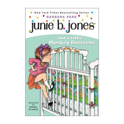 英文原版 Junie B Jones #2 Junie B Jones and a Little Monkey Business 朱尼琼斯系列2 一点恶作剧 英文版 进口英语原版书籍