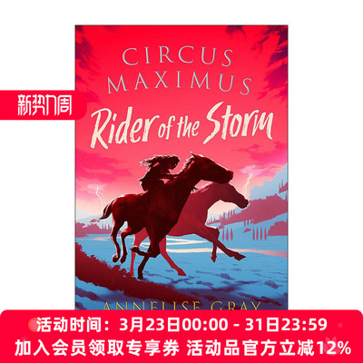 英文原版 Circus Maximus Rider of the Storm 罗马竞技场3 风暴骑手 古罗马青少年小说 英文版 进口英语原版书籍