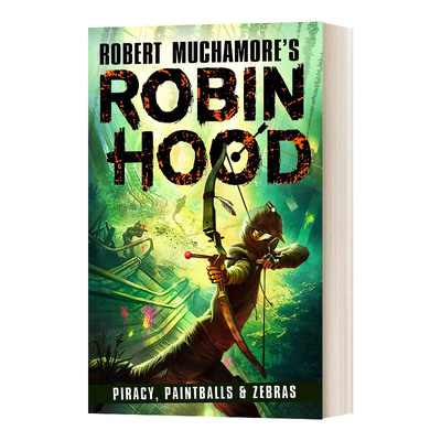 英文原版小说 Robin Hood 2 Piracy Paintballs & Zebras 罗宾汉2 英文版 进口英语原版书籍