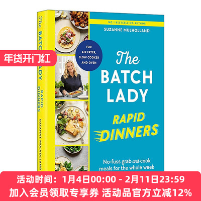 英文原版 The Batch Lady Rapid Dinners 快手菜食谱 30分钟即享美味 精装 英文版 进口英语原版书籍