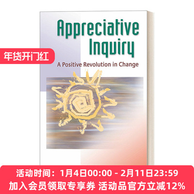 欣赏式探询 英文原版 Appreciative Inquiry 变革中的积极革命 商业管理 David L. Cooperrider 英文版 进口英语原版书籍