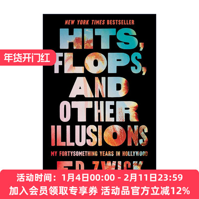 英文原版 Hits Flops and Other Illusions 爱德华·兹威克传记 精装 英文版 进口英语原版书籍