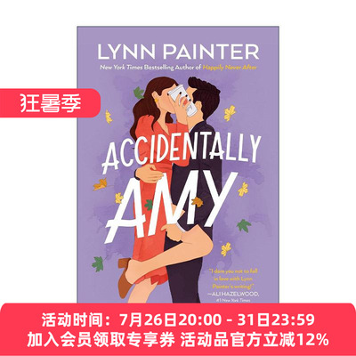 英文原版 Accidentally Amy 意外的艾米 北美爱情喜剧 Lynn Painter 英文版 进口英语原版书籍