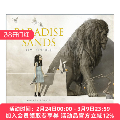 英文原版 Paradise Sands A Story of Enchantment 天堂之沙 一个迷人的故事 凯特·格林威奖插画师  精装Levi Pinfold 英文版