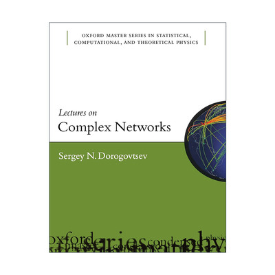 英文原版 Lectures on Complex Networks 复杂网络入门讲座 牛津物理研究生教材 英文版 进口英语原版书籍