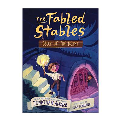 英文原版 Belly of the Beast The Fabled Stables 03 传说中的马厩系列3 怪兽的肚子 儿童奇幻章节桥梁故事书 进口英语原版书