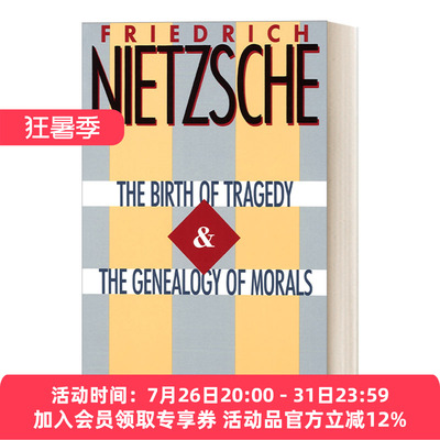 英文原版 The Birth of Tragedy and The Genealogy of Morals 悲剧的诞生与道德谱系 哲学 Friedrich Nietzsche 进口英语原版书