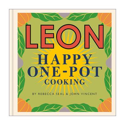 英文原版 Happy Leons Leon Happy One-Pot Cooking 莱昂的快乐一锅煮 100多道方便简易烹饪食谱精装 英文版 进口英语原版书籍