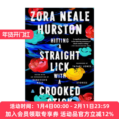 英文原版 Hitting a Straight Lick with a Crooked Stick 非裔美国人民间故事集 赫斯顿Hurston 英文版 进口英语原版书籍
