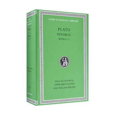 英文原版 Republic Volume I 柏拉图Plato 理想国1 第1-5册 共10册 原文希英对照版 洛布古典丛书 英文版 进口英语原版书籍