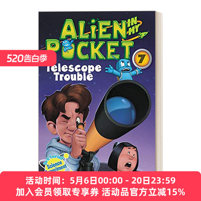 英文原版 Alien in My Pocket 7 Telescope Troubles 口袋里的外星人 英文版 进口英语原版书籍