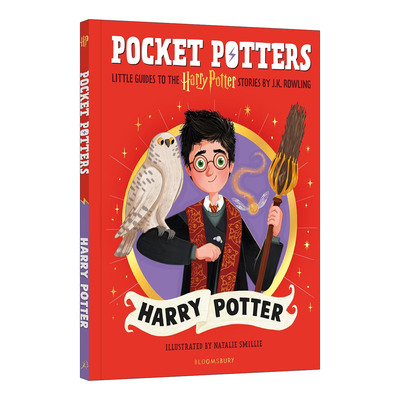 英文原版 Pocket Potters Harry Potter 哈利波特系列人物漫画小指南 哈利波特篇 精装彩色插画 英文版 进口英语原版书籍