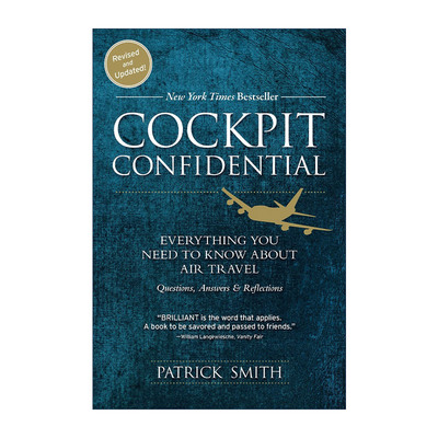 英文原版 Cockpit Confidential 请教机长 关于航空旅行你应该知道的事 帕特里克·史密斯 英文版 进口英语原版书籍
