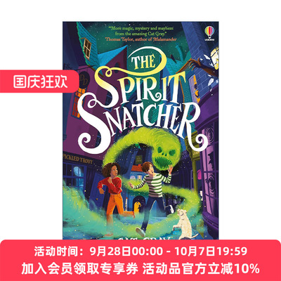 英文原版 The Spirit Snatcher 灵魂捕手 青少年奇幻神秘小说读物 英文版 进口英语原版书籍