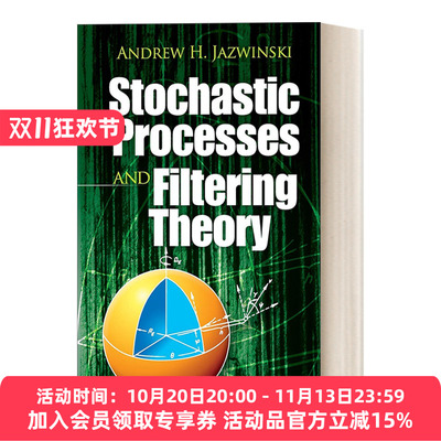 随机过程与滤波理论 英文原版 Stochastic Processes and Filtering Theory 英文版 进口英语原版书籍