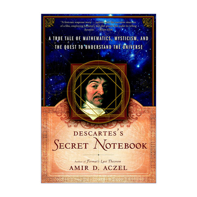 笛卡儿的秘密手记  英文原版 Descartes's Secret Notebook Amir D. Aczel 英文版 进口英语原版书籍