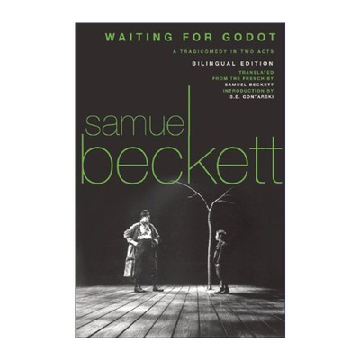 等待戈多 英法双语版 英文原版 Waiting for Godot En Attendant Godot 戏剧 Samuel Beckett塞缪尔·贝克特 进口英语原版书籍
