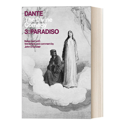 但丁神曲 英文原版 The Divine Comedy III. Paradiso 天堂篇 意英双语版 英文版 进口英语原版书籍