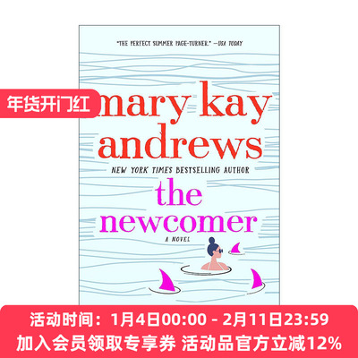 英文原版 The Newcomer 新来的人 女性小说  Mary Kay Andrews新作 英文版 进口英语原版书籍