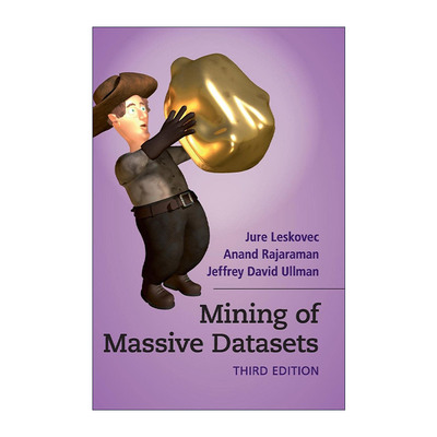 英文原版 Mining of Massive Datasets 大数据 互联网大规模数据挖掘与分布式处理 精装 英文版 进口英语原版书籍