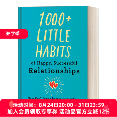 英文原版 1000+ Little Habits of Happy  Successful Relationships 幸福成功的人际关系的1000多个小习惯 自我提升 英文版进口书