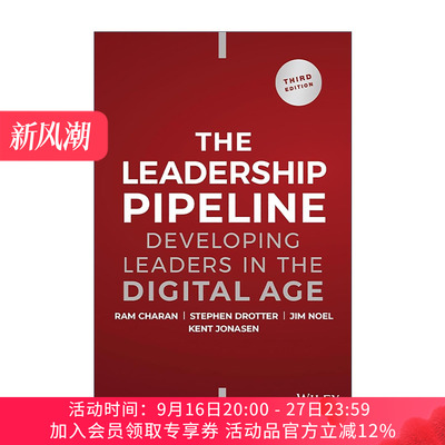 英文原版 The Leadership Pipeline 领导梯队 全面打造领导力驱动型公司 精装 第3版 英文版 进口英语原版书籍