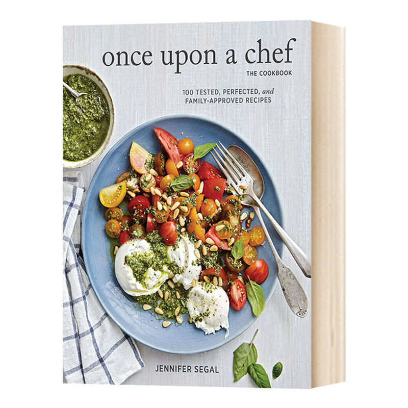 华研原版曾有一位大厨英文原版 Once Upon a Chef厨房饮食做菜教程 Jenn Segal的家庭友好健康食谱菜谱英文版进口英语书籍_虎窝淘