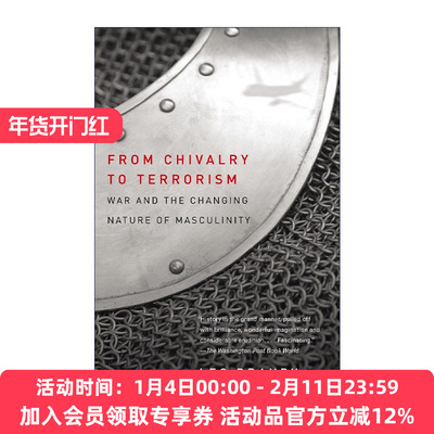 英文原版 From Chivalry to Terrorism 从骑士精神到恐怖主义 战争和男性气质的变迁 Leo Braudy 英文版 进口英语原版书籍