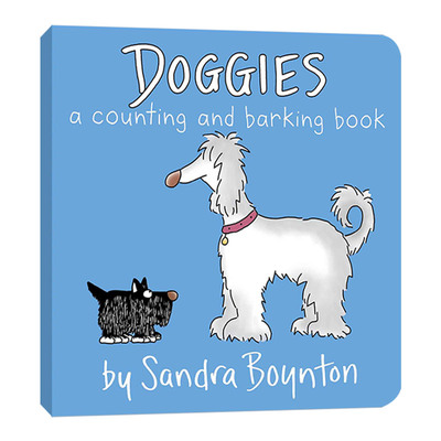 英文原版 Doggies 学数数狗狗卡通绘本 儿童英语启蒙 英文版 进口英语原版书籍