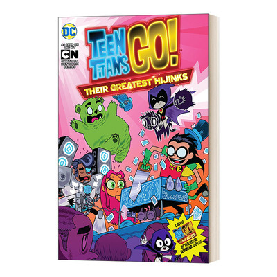 英文原版 Teen Titans Go! Their Greatest Hijinks 少年巨人们走吧 他们最大的弱点 DC漫画 英文版 进口英语原版书籍