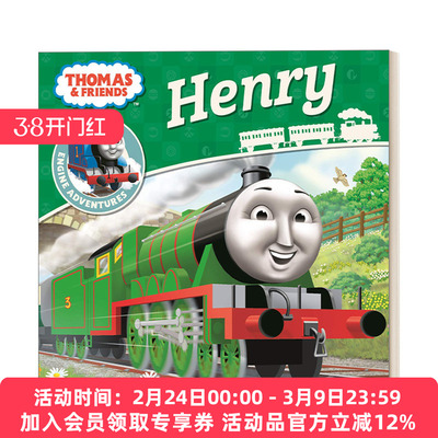 英文原版 Thomas & Friends Henry托马斯和他的朋友们 绘本 英文版 进口英语原版书籍
