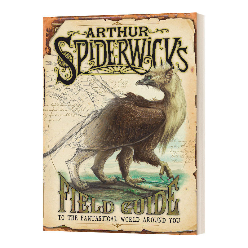 英文原版 Arthur Spiderwick's Field Guide to the Fantastical World Around ...