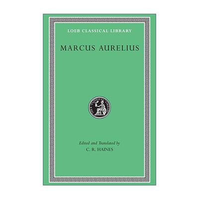 英文原版 Marcus Aurelius 马可·奥勒留 沉思录 原文希英对照 洛布古典丛书 英文版 进口英语原版书籍