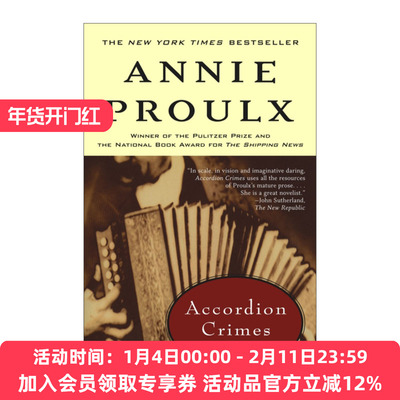 英文原版手风琴罪案英文版