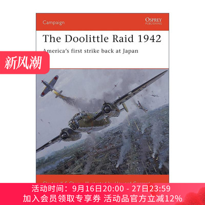 英文原版 The Doolittle Raid 1942 二战杜立特空袭 战争历史系列 英文版 进口英语原版书籍