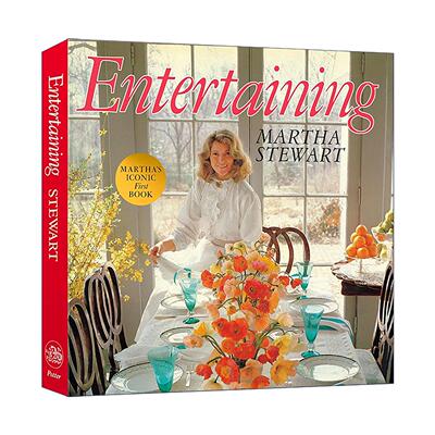 英文原版 Entertaining 娱乐 玛莎·斯图尔特宴请指南 三百余种原创食谱 450张全彩照片 精装 英文版 进口英语原版书籍